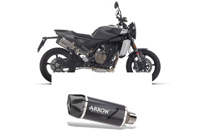 Arrow Exhaust Terminal Indy Race Evo Dark Husqvarna Svartpilen 801 2024 ...