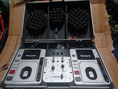 Numark MX05 and TCD05 DJ System W/ HARD CASE | eBay