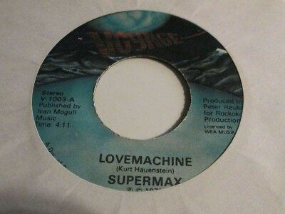 Supermax - Love Machine / Push Push Orig 1979 Release | eBay