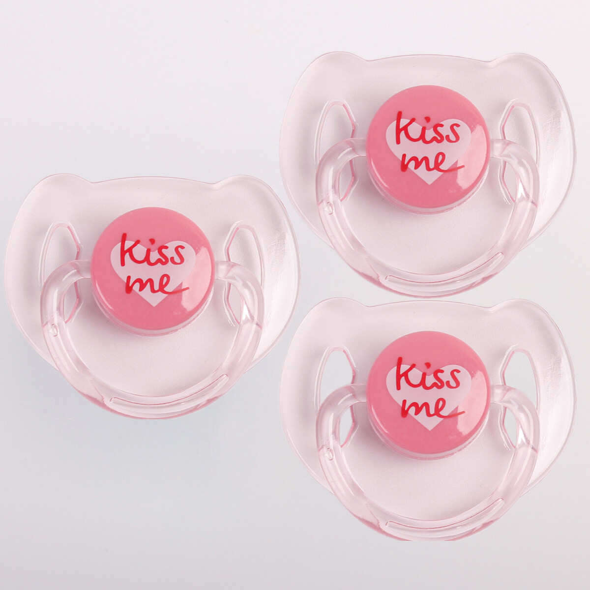 3PC Realistic Baby Magnetic Pacifiers for Reborn Baby Dolls Toy ...