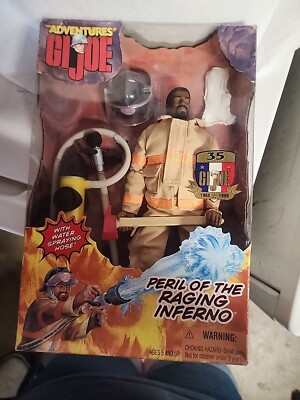 1999 GI Joe Peril of the Raging Inferno African American 12" Figure | eBay