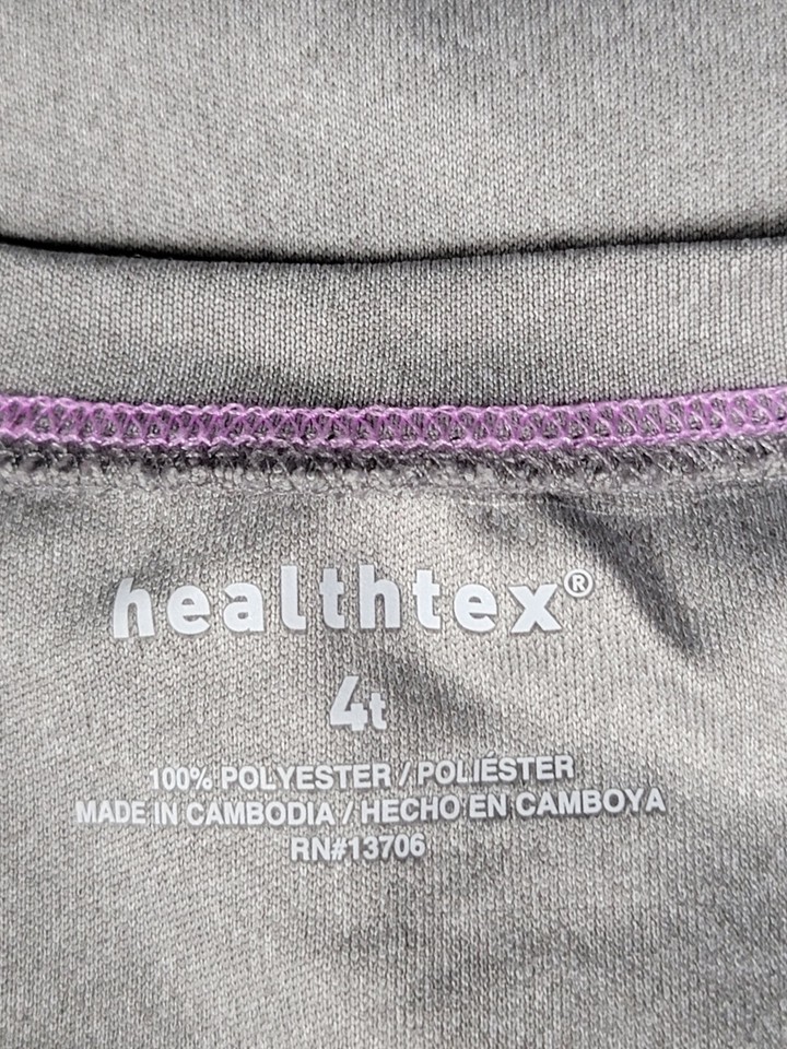 Healthtex Gray 'Go Run Play' T-Shirt (Size 4T) | eBay