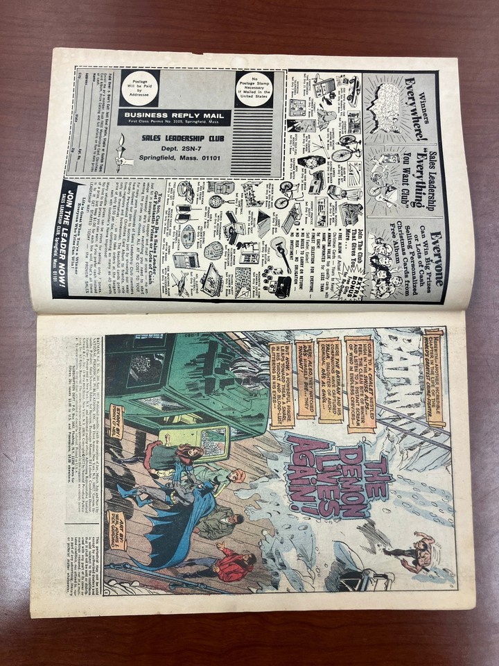 Batman #244 1972, DC Comics, Neal Adams Art, Ra's Al Ghul App | eBay