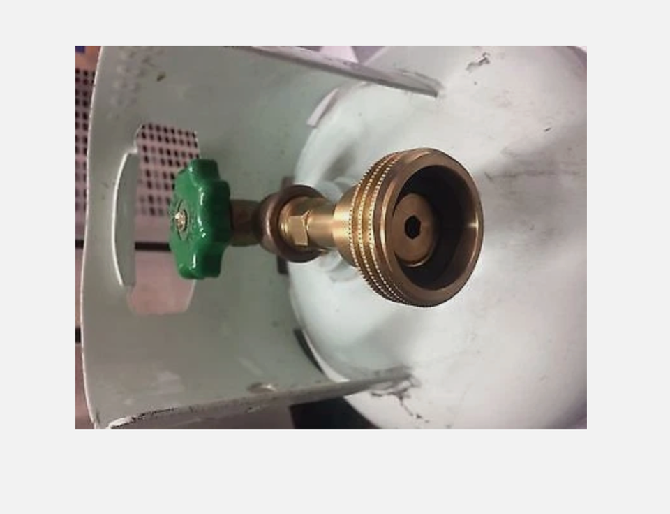 ADAPTER TO FILL AUSTRALIAN GAS Bottle LPG ACME Filling POINT TO AU POL ...