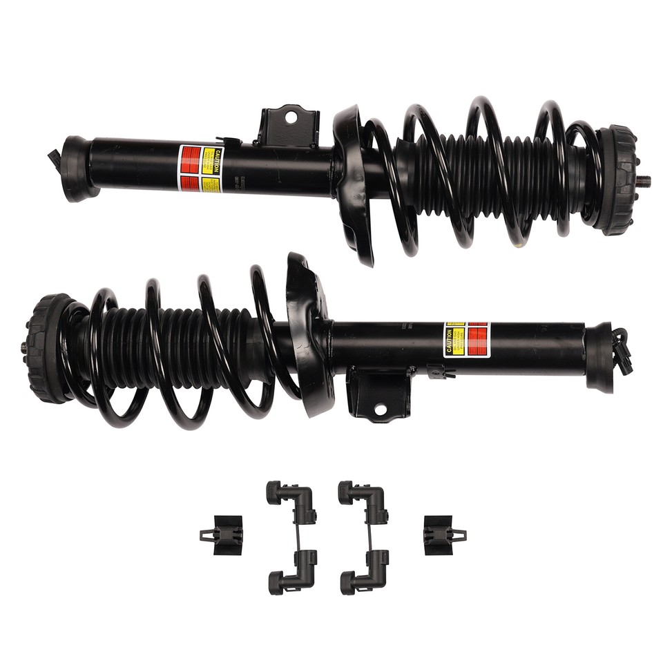 Pair Front Shock Strut Coil Spring Assys For Cadillac XTS 2013-2019 w ...