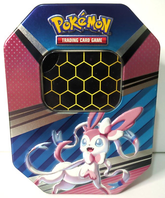 Sylveon Collectible Tin Pokemon TCG Storage Container | eBay