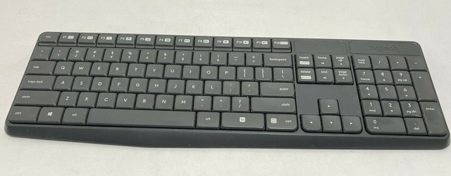 Logitech Wireless Keyboard K235 - NO USB DONGLE- W/ WARRANTY | eBay