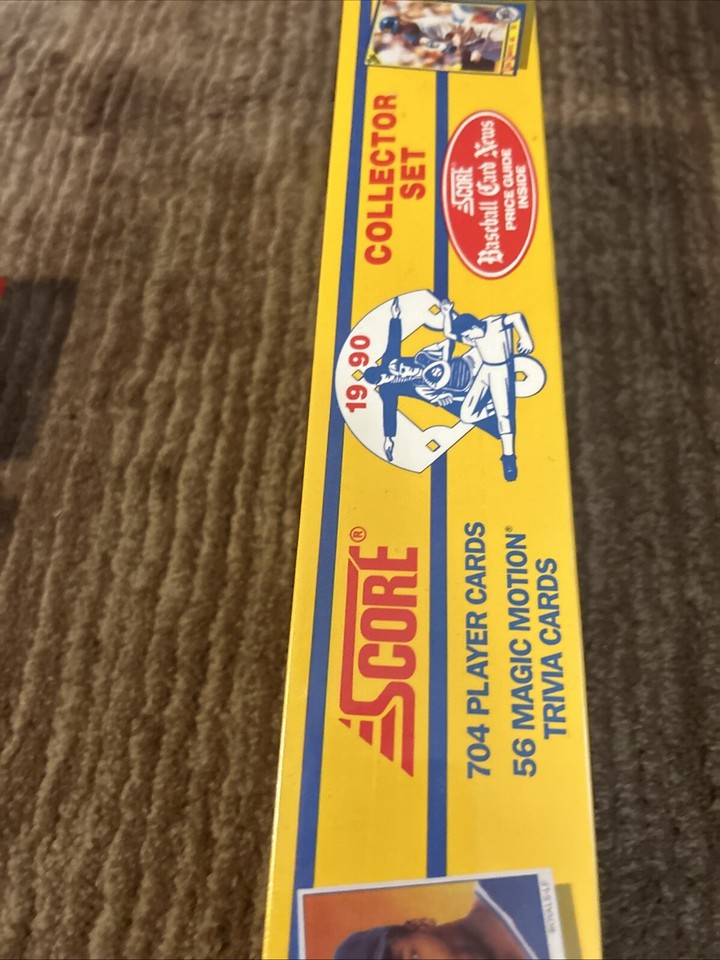 1990 Score Complete Factory Sealed Set MLB Baseball 704 Cards Frank ...