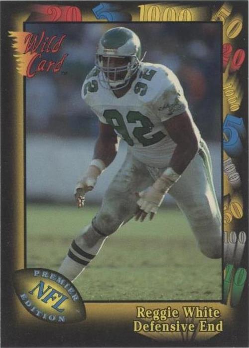1991 Wild Card Reggie White #94 for sale | eBay