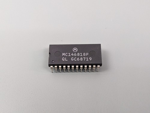 (2) Motorola MC146818P Real-Time Clock + RAM (RTC) ICs, NOS ~ US STOCK ...