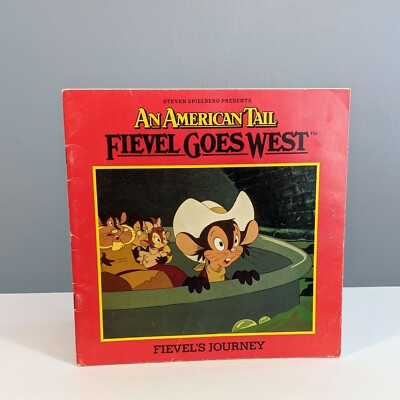 An American Tail - Fievel Goes West - Fievel’s Journey Book Vintage | eBay
