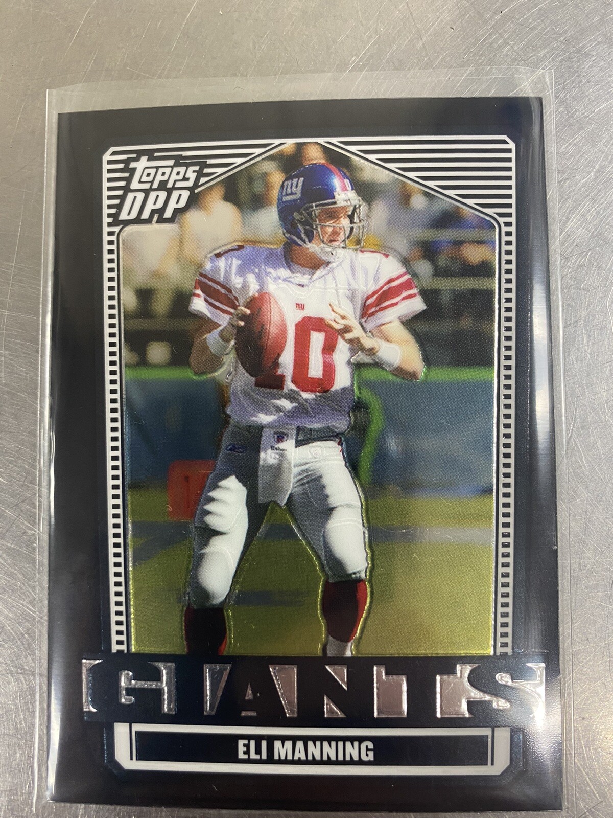 2007 Eli Manning Topps Draft Picks and Prospects (DPP) Chrome Black #48 ...