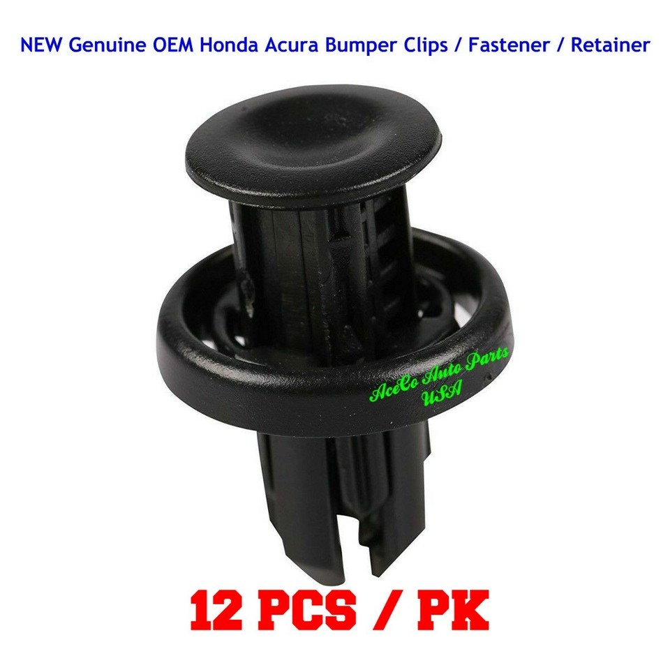 GENUINE 2013-2025 HONDA CIVIC BUMPER COVER CLIPS FASTENER TIGHTENER 12 ...