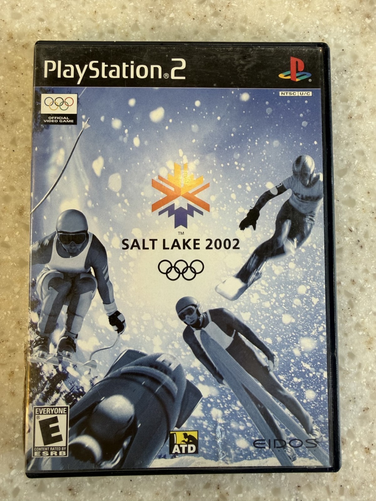 SALT LAKE 2002 PLAYSTATION 2 PS2 PLAY STATION GAME DISC & CASE NES HQ ...
