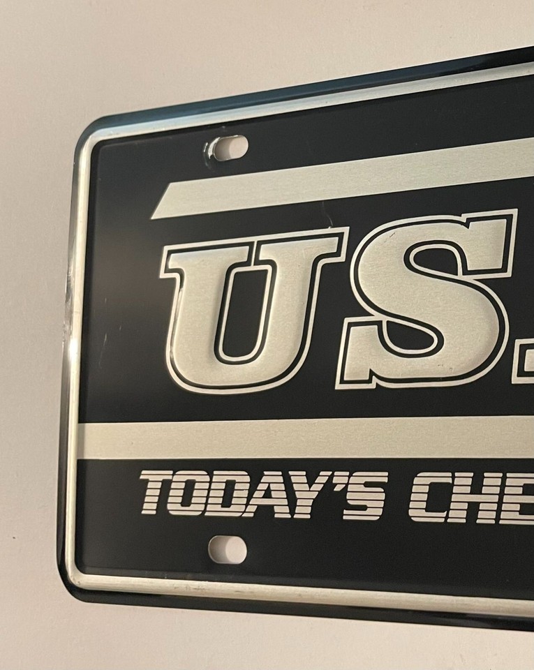 Vintage USA1 Today's Chevrolet Booster License Plate Live It Chevy | eBay