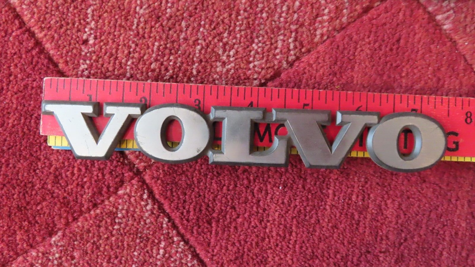 Volvo 240 Trunk Emblem Plastic 7 1/2 inches long LOT OF 10 | eBay