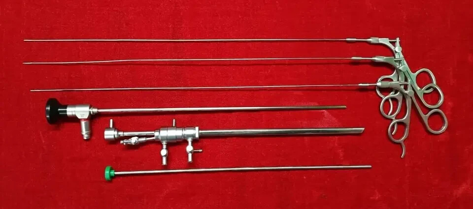 Laparoscopic Hysteroscopy Operative Sheath Set Forceps 5fr ...