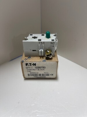 Cutler Hammer 10250T3 Contact Block 1-N.O. | eBay