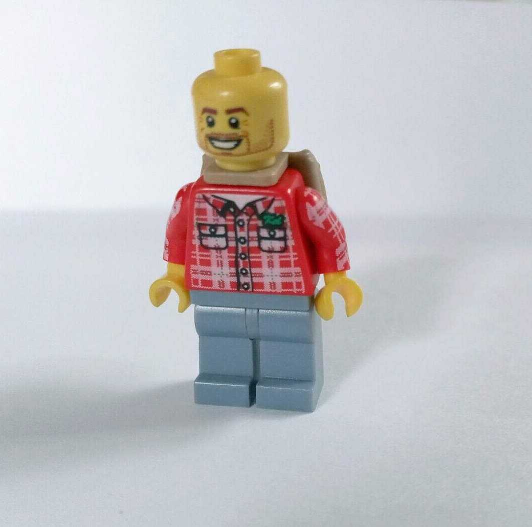 Lego City Lot of 6 Minifigures Astronaut Lumberjack Cowboy Soccer Scuba ...