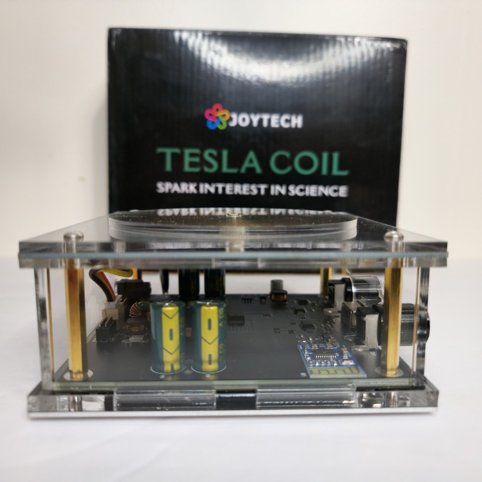(Tesla Coil) Arc (Plasma Toy) By (Joy Tech)(Bluetooth) Sound Wave ...