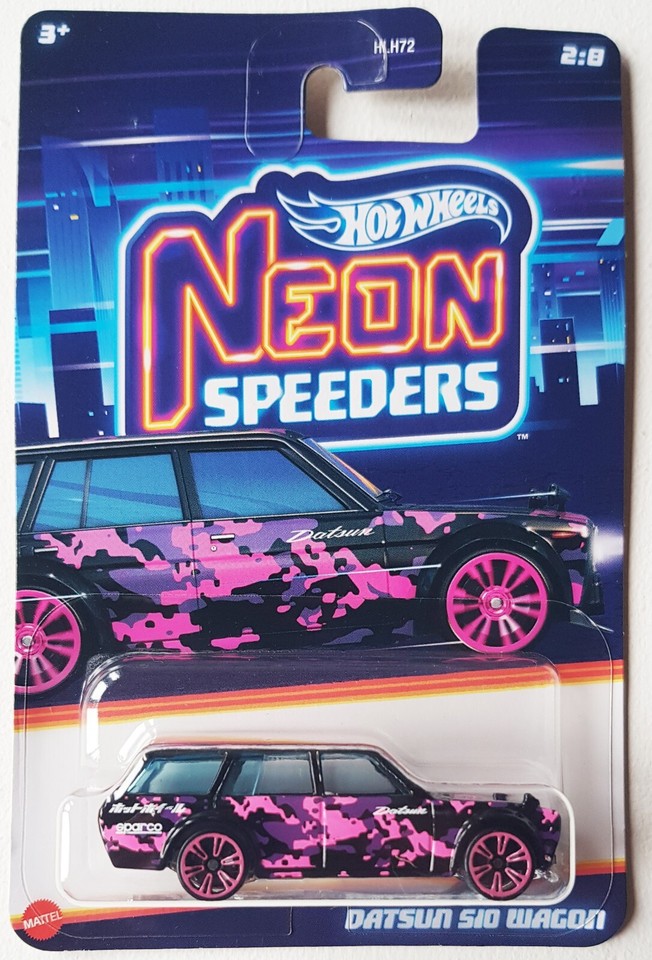NEW - Hot Wheels 2024 Neon Speeders Complete Set #1-8 | eBay