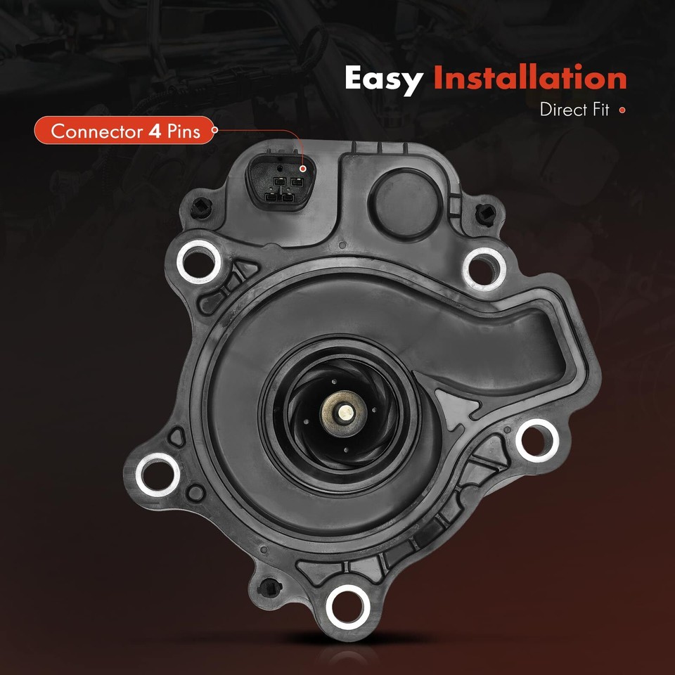 Electric Water Pump with Gasket for Toyota Prius C 12-19 Prius V Lexus ...