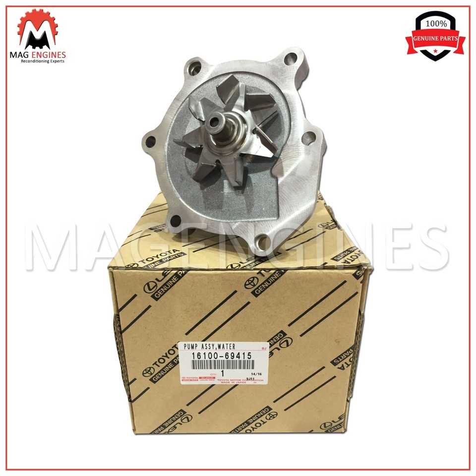 16100-69415 GENUINE OEM PUMP ASSY, ENGINE WATER 1610069415 | eBay