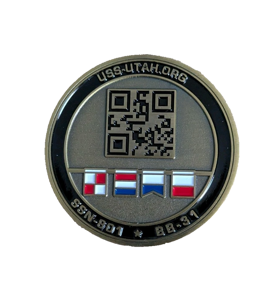 USS Utah SSN 801 US Navy Virginia Class Submarine Challenge Coin | eBay
