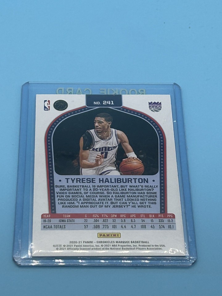 TYRESE HALIBURTON Marquee Green Rookie Card | eBay
