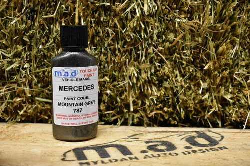 M.A.D MERCEDES MOUNTAIN GREY 787 PAINT TOUCH UP KIT 30ML A C E CLASS ...