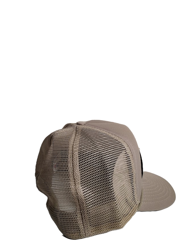 Purple Heart Vietnam Veteran Mesh Hat Cap Embroidered Patch Tan Ballcap ...
