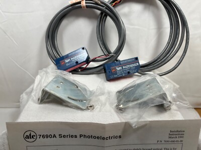 ATC / SUNX THRU BEAM photoelectric sensor 7691ATEXXDX2X / 7691ARE04DSXX ...