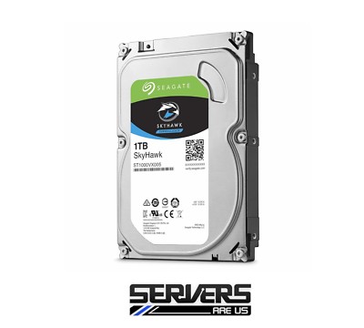 Seagate ST1000VX005 SkyHawk 1TB Surveillance Hard Drive - SATA 6Gb/s 3. ...