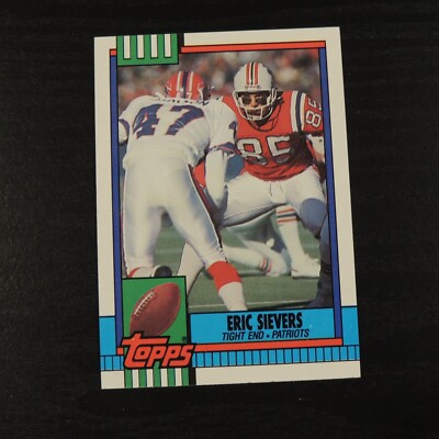 1990 Eric Sievers Topps Card New England Patriots #428 | eBay