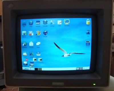 IBM 8512 Color VGA CRT Monitor - WORKS Bright Vintage Retro RARE | eBay