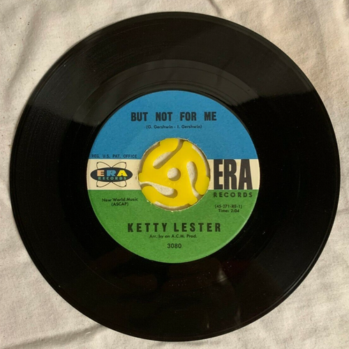 Ketty Lester But Not for Me / Once Upon a Time ERA Records 45-272-RE-1 ...