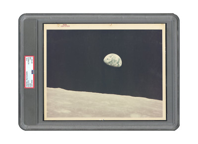 Earthrise Apollo 8 1968 NASA Type 1 Original Photo Red Letter A Kodak ...