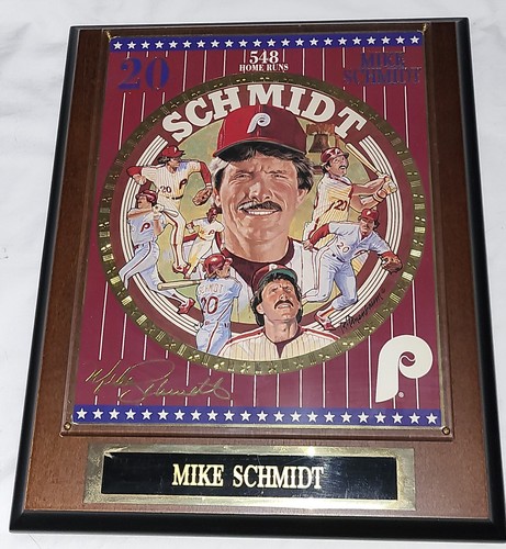 Mike Schmidt 1994 Sports Impressions Collectible Plaque Limtited #714 ...