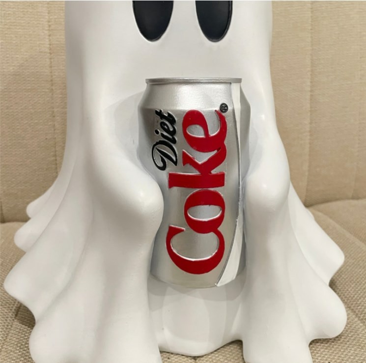 Viral 👻 Ghost Decor Diet Coke Halloween Decoration Coca-Cola TikTok ...