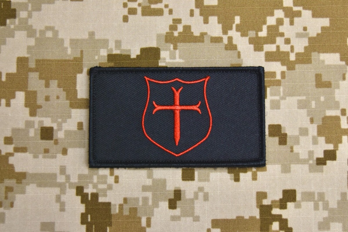 Devgru Gold Team Patch Devgru Gold Squadron Crusader Patch (Brown)
