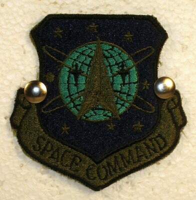 USAF US Air Force Space Command Insignia Badge Subdued Patch V 1 | eBay