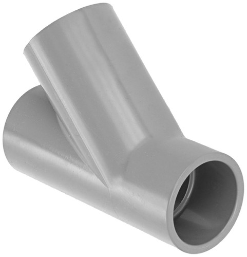 GF Piping Systems CPVC Pipe Fitting, Wye, Schedule 80, Gray, 2" Slip ...