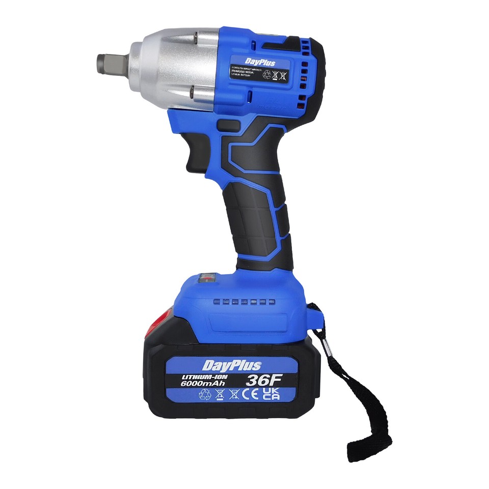 Cordless Electric Impact Wrench High Torque Car Tire Lug Nut Removal ...