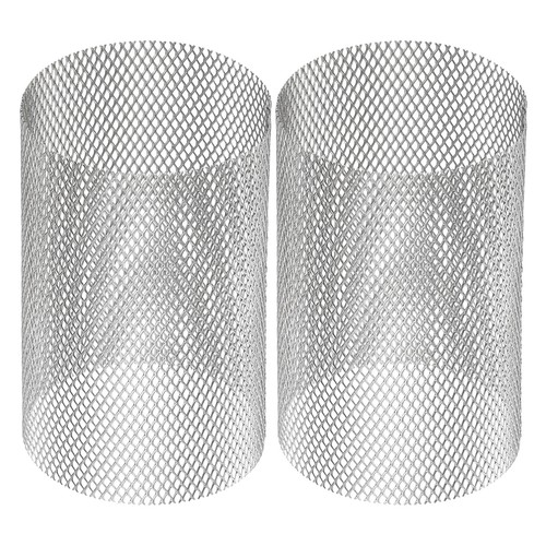 2Pcs 42mm OD 65mm Y Shaped Strainer Filter Valve Mesh Screen 304 ...