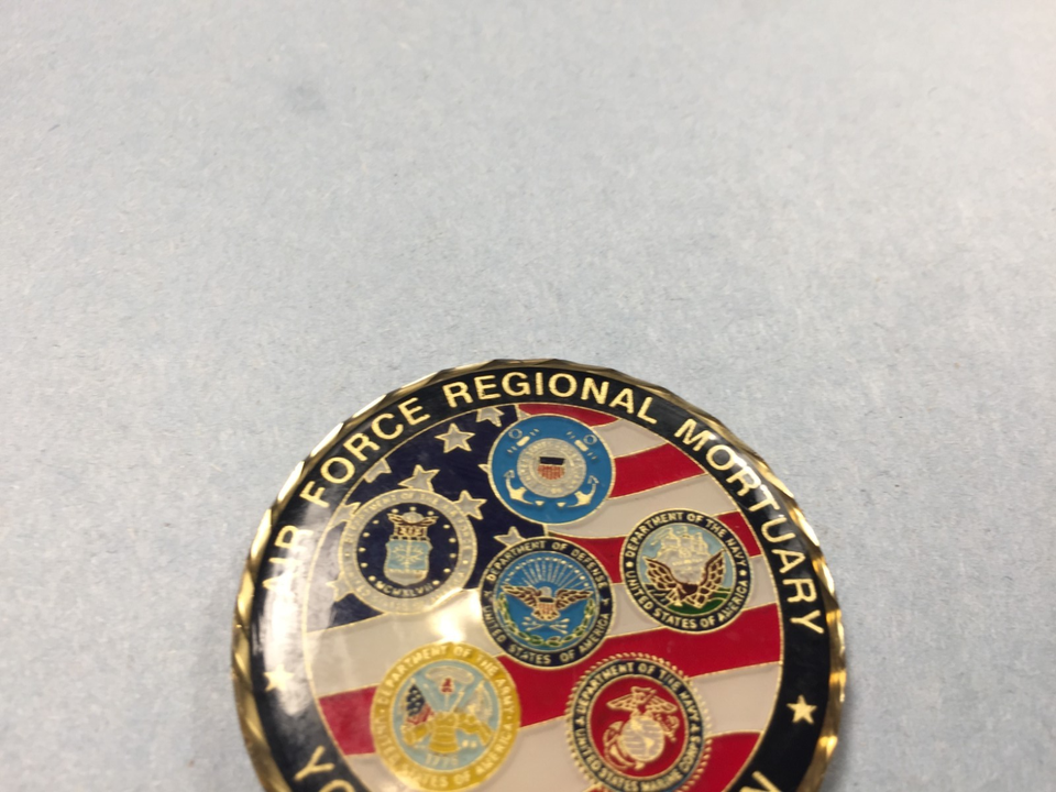 U S Air Force Challenge coin- USAF Regional Mortuary Yokota AB Japan | eBay