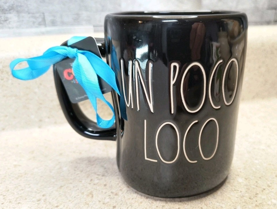 NEW! RAE DUNN Disney Pixar Coco Miguel -UN POCO LOCO- X-Large Mug Tea ...