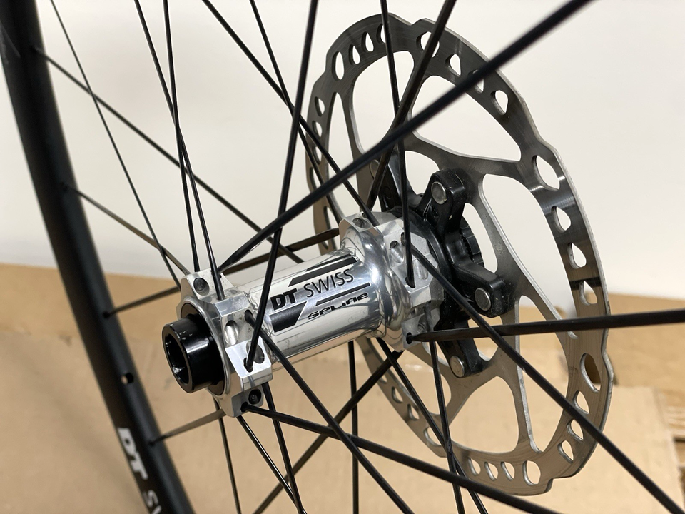 DT Swiss R32 DB Spline Front Wheel Thru Axel 15mm - Disc - Silver Hub ...