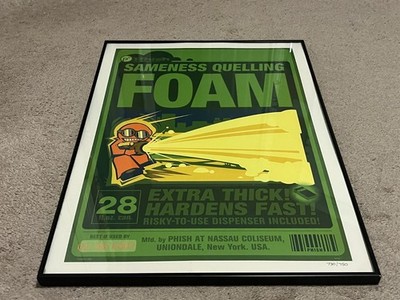 Phish Nassau 2/28/2003 Scott Campbell SAC Print Concert Poster Framed ...