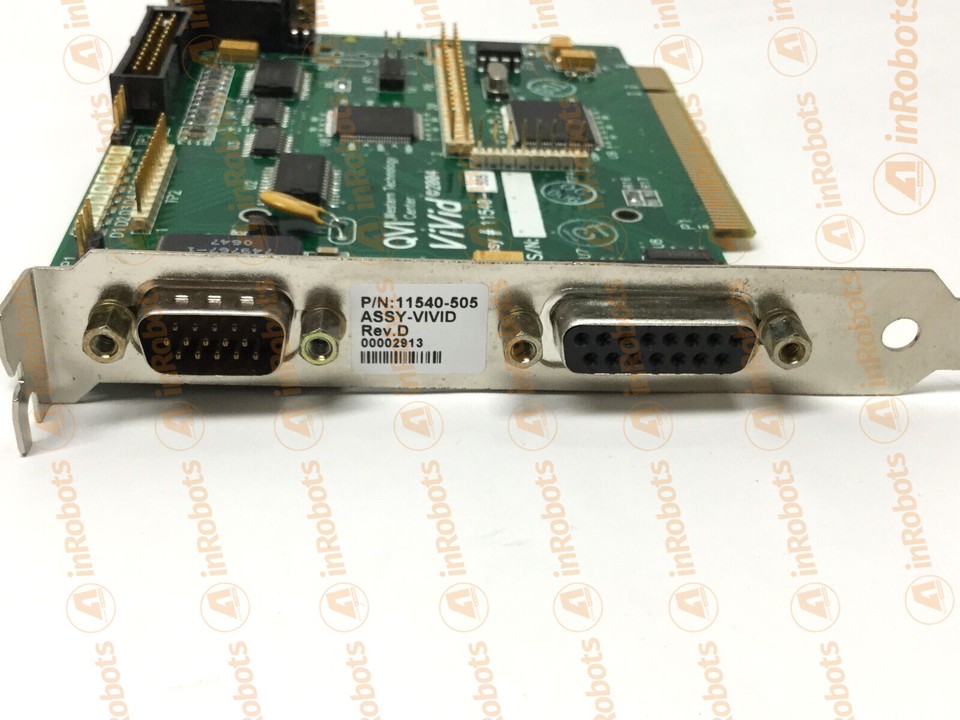 QVI 11540-505 ViVid Video Capture PC Card, PCI, 2x DB15 Male 1x DB15 ...