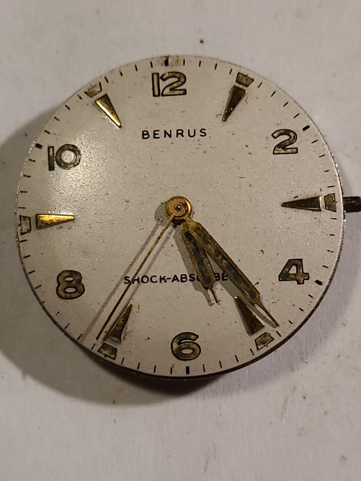 Benrus Model DH, 17j, Wristwatch Movement, Parts, Rep… - Gem